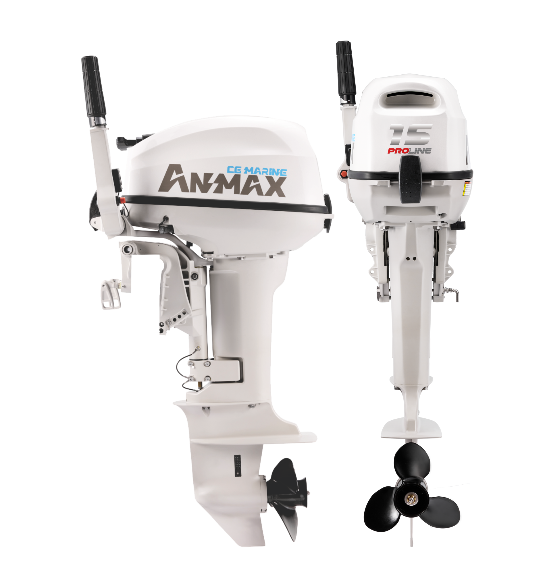 Motor de Popa 15HP 2 Tempos Anmax CG Marine - anmax